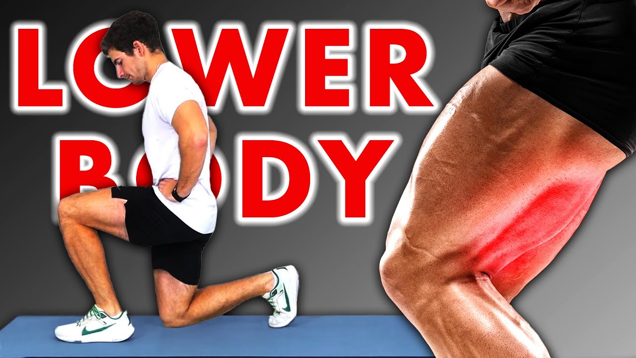 Glutes & Hamstrings! 15 Minute Lower Body Workout for Beginners | No ...