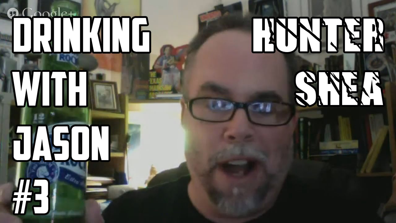 Drinking with Jason #3 - Horror Author Hunter Shea - YouTube