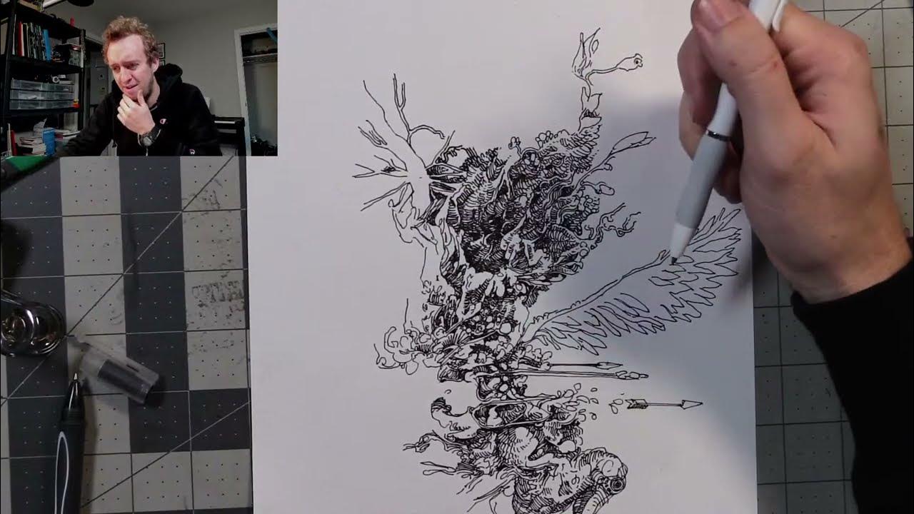Live Drawing for 2.5 Hours! - YouTube