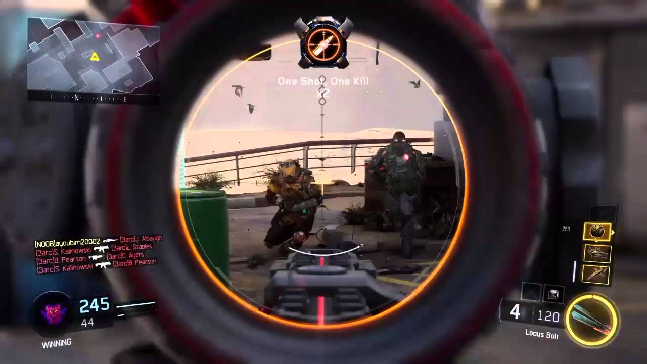 COD BO3 - SNIPER LOCUS MONTAGE - A BIT OF SKILLS - YouTube