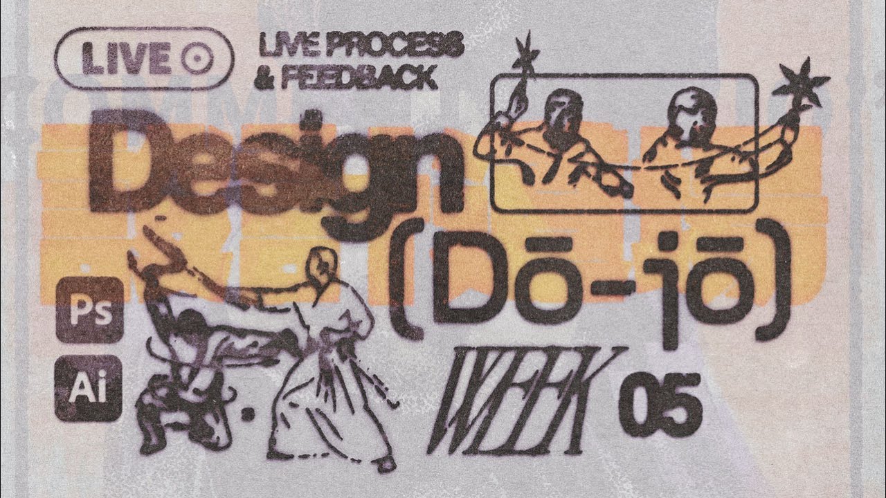 Design Dojo 02 / Week 5 Composition Sketch Sequence / Feedback & Process - YouTube