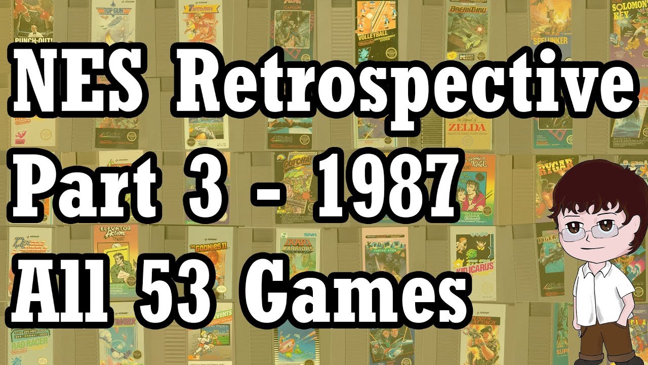 All 53 NES Games from 1987 - Nintendo NES Retrospective Part 3 - YouTube