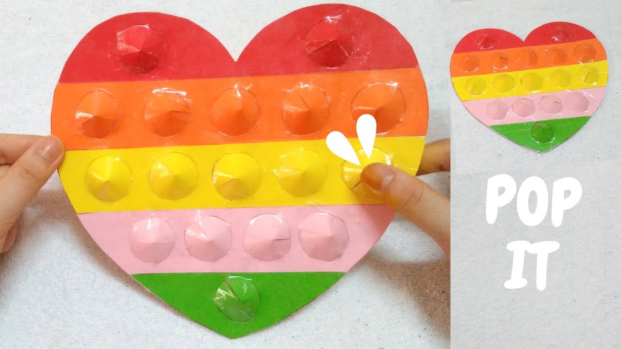 Cách Làm Đồ Chơi Pop It Hottrend Tiktok | How To Make a Pop It Fidget ...
