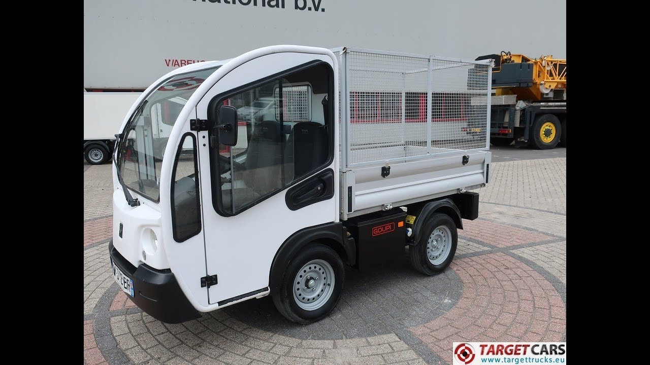 777775 GOUPIL G3 ELECTRIC UTILITY VEHICLE UTV OPEN PLATFORM VAN 06-2013 ...