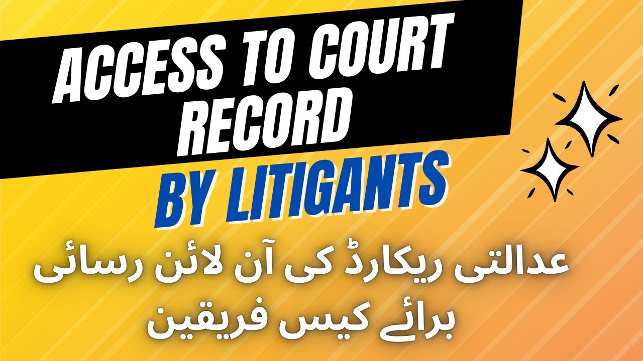 خیبر پختونخواہ ضلعی عدالتی ریکارڈ برائے کیس فریقین | KP District ...