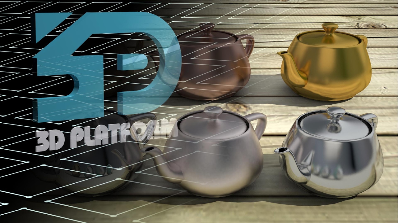 3ds Max Vray Metal Materials Collection Tutorial 3D Platform - YouTube