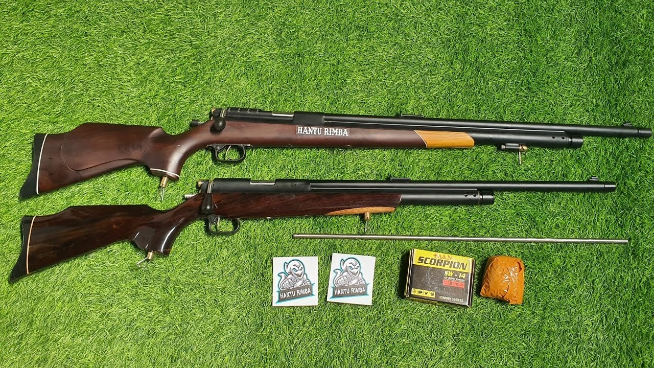 REQUES SENAPAN PCP TABUNG OD27 PANJANG 50CM DAN LARAS PANJANG 60CM ...