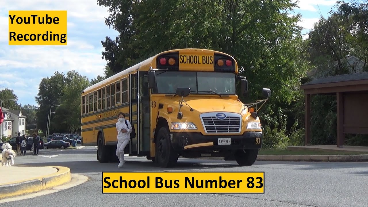 School Bus Number 83 - YouTube