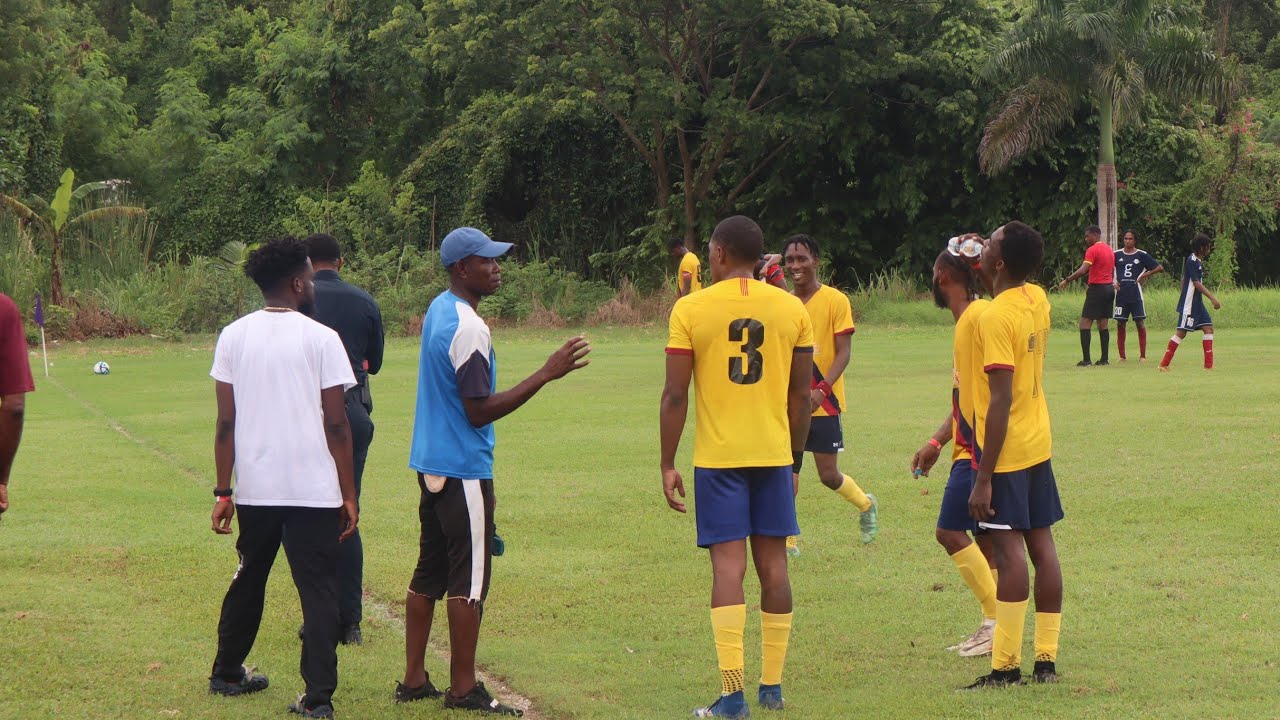 Highlight the first Goal Salt Marsh United FC 1-0 Coopers Pen FC ...