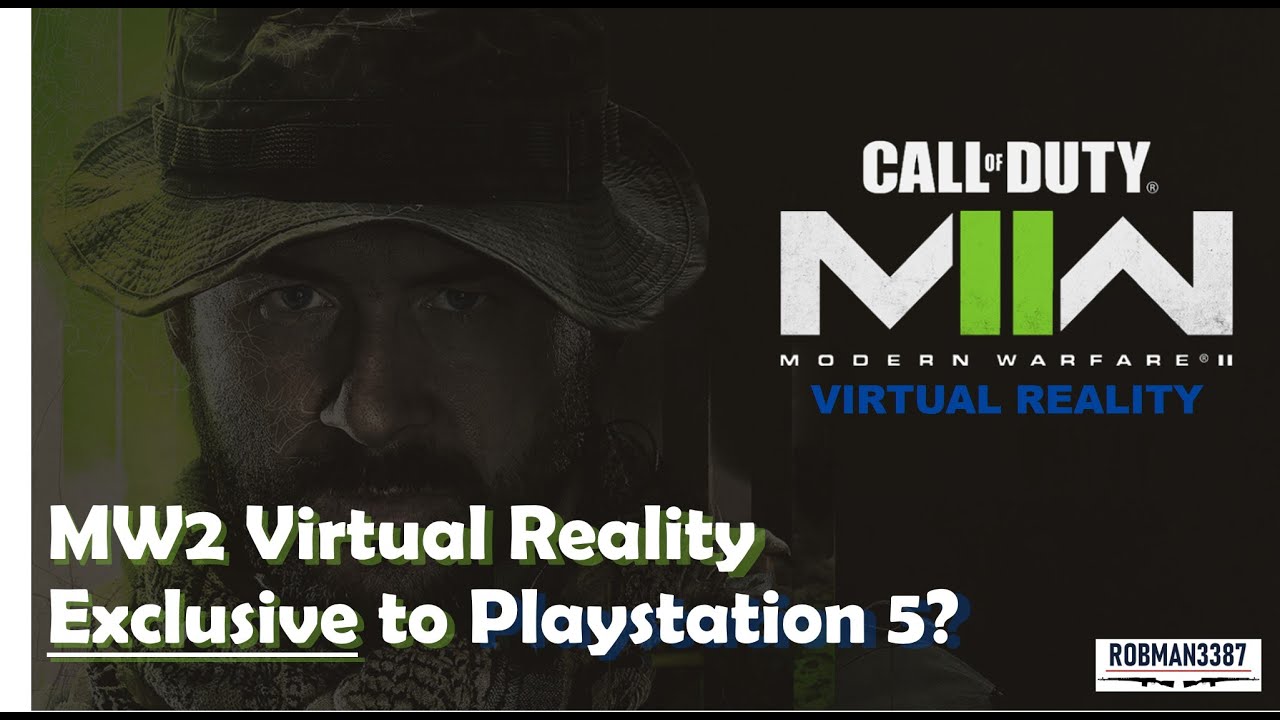 Modern Warfare 2 | VR to be Exclusive to PS5! - YouTube