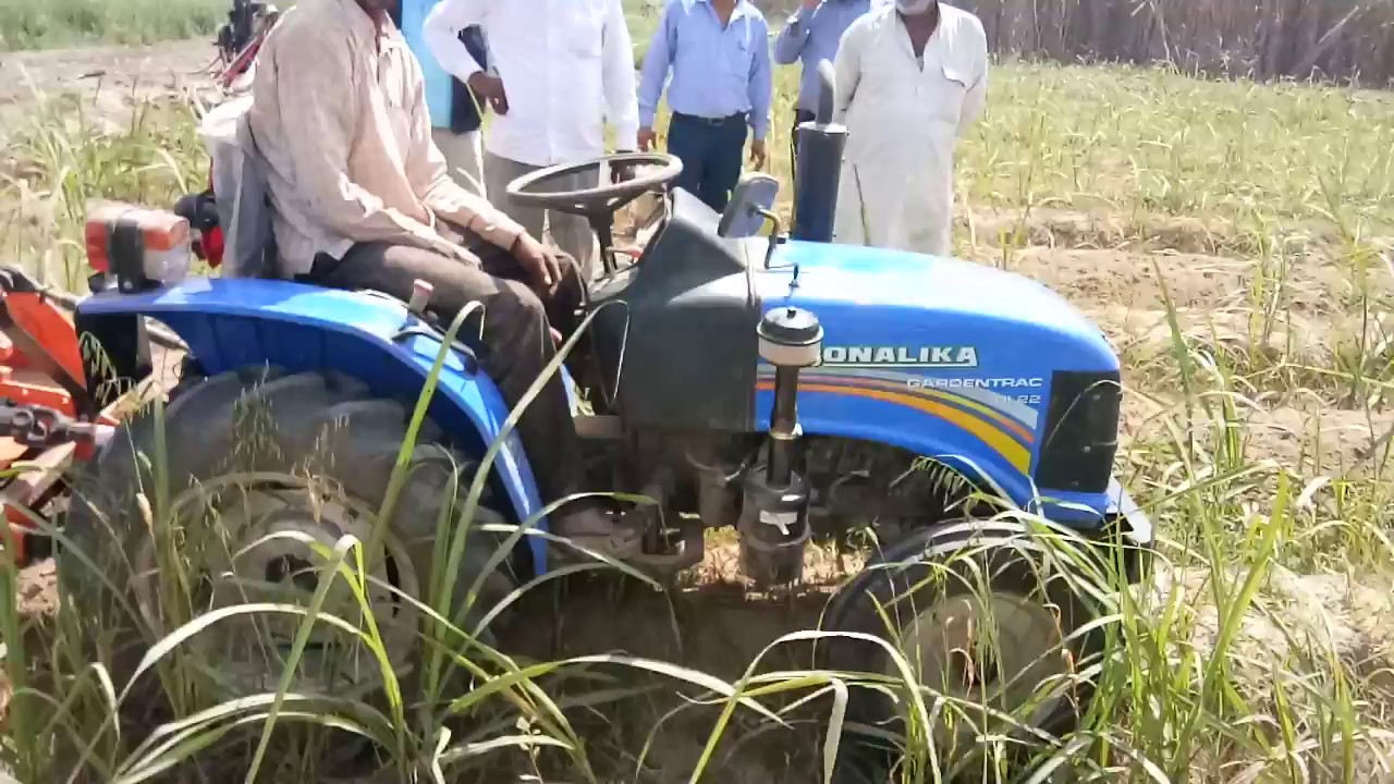 Sonalika mini tractor - YouTube