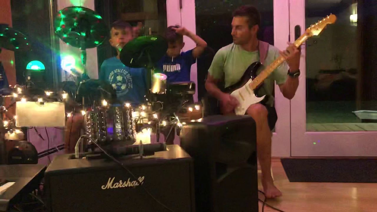 Saturday night Jam with my boys - YouTube