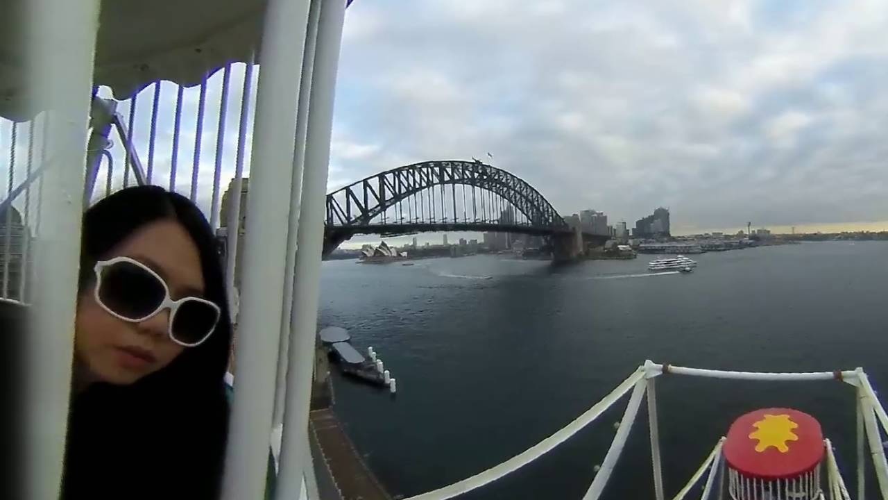 Luna Park Sydney Ferris Wheel (360° Video) - YouTube