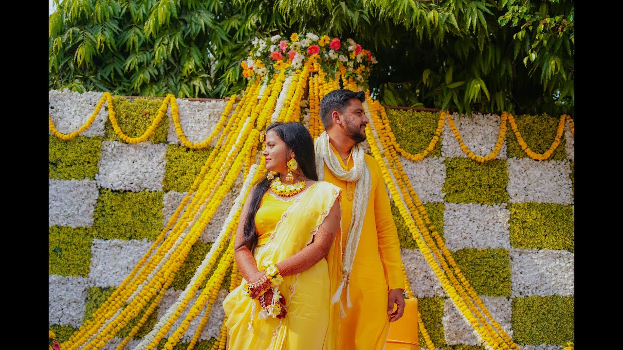 kishore & Vaishali Haldi Ceremony - The Colourful Indian Wedding Ritual ...