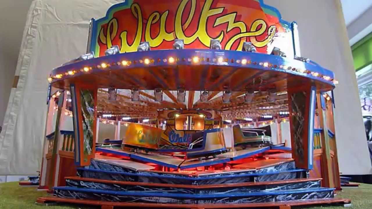 Roger Englands 1/24th Waltzer Lighting Overview by S & B Models - YouTube