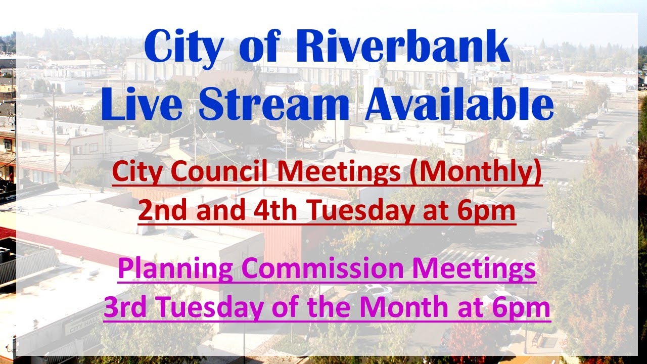 City of Riverbank California - YouTube