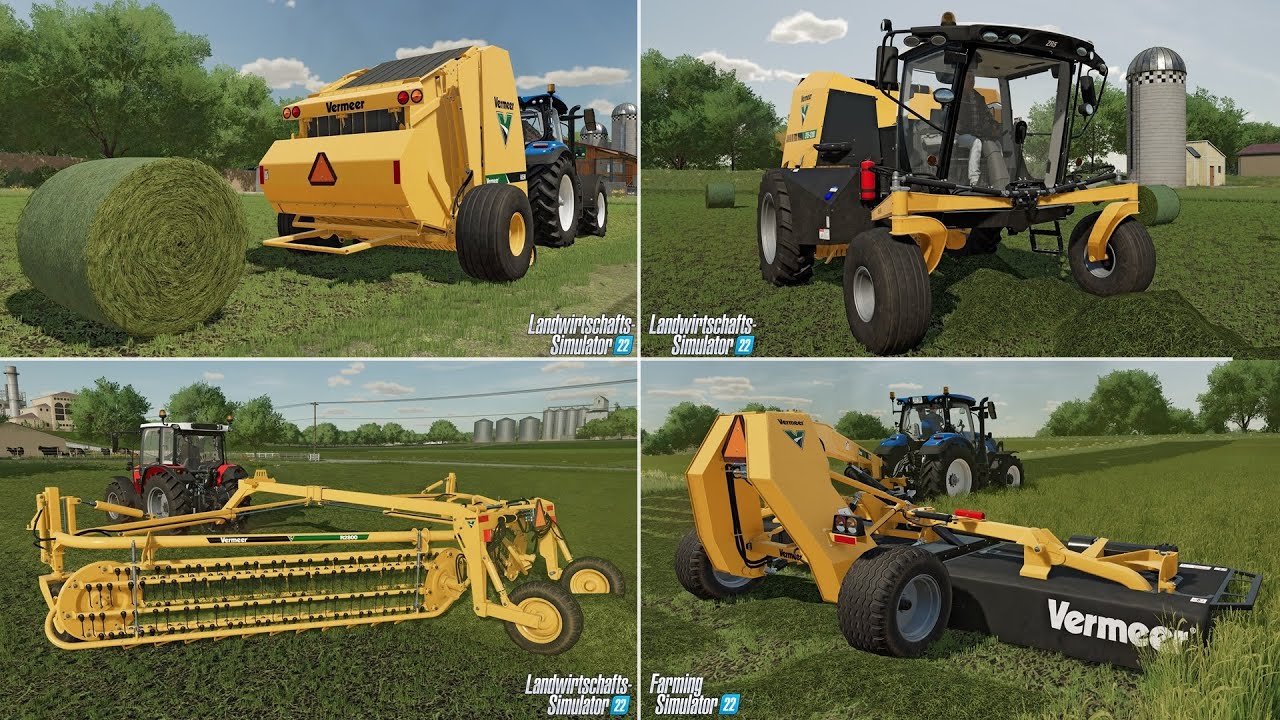 FS22 I Vermeer Pack - Gameplay - YouTube