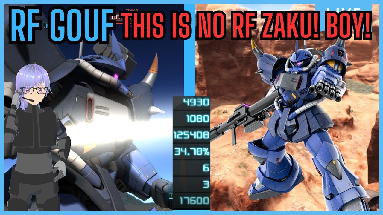 GBO2 RF Gouf, This is NO RF ZAKU BOY! - YouTube