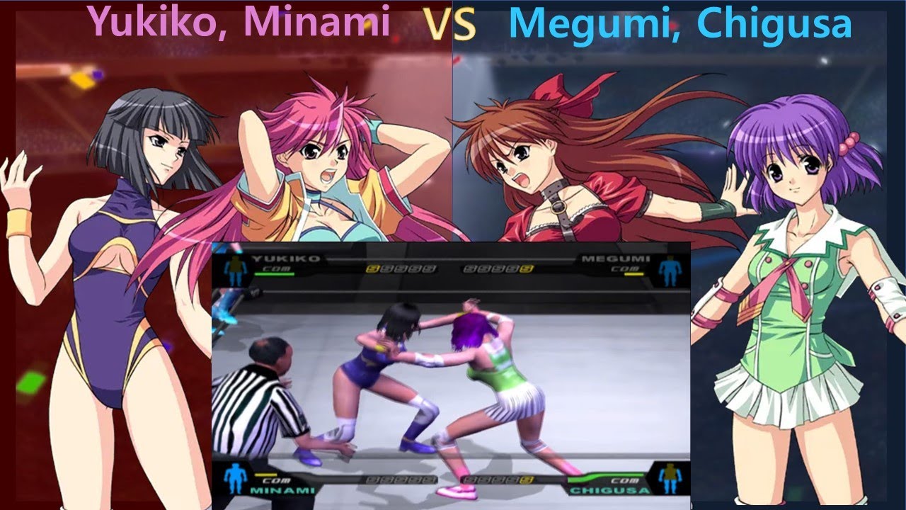 レッスルエンジェルス Verエキプロ 南祐希子 Vs めぐみ千種 Wrestle Angels Ver Smack Down 5 Megumiyukiko Vs Megumi