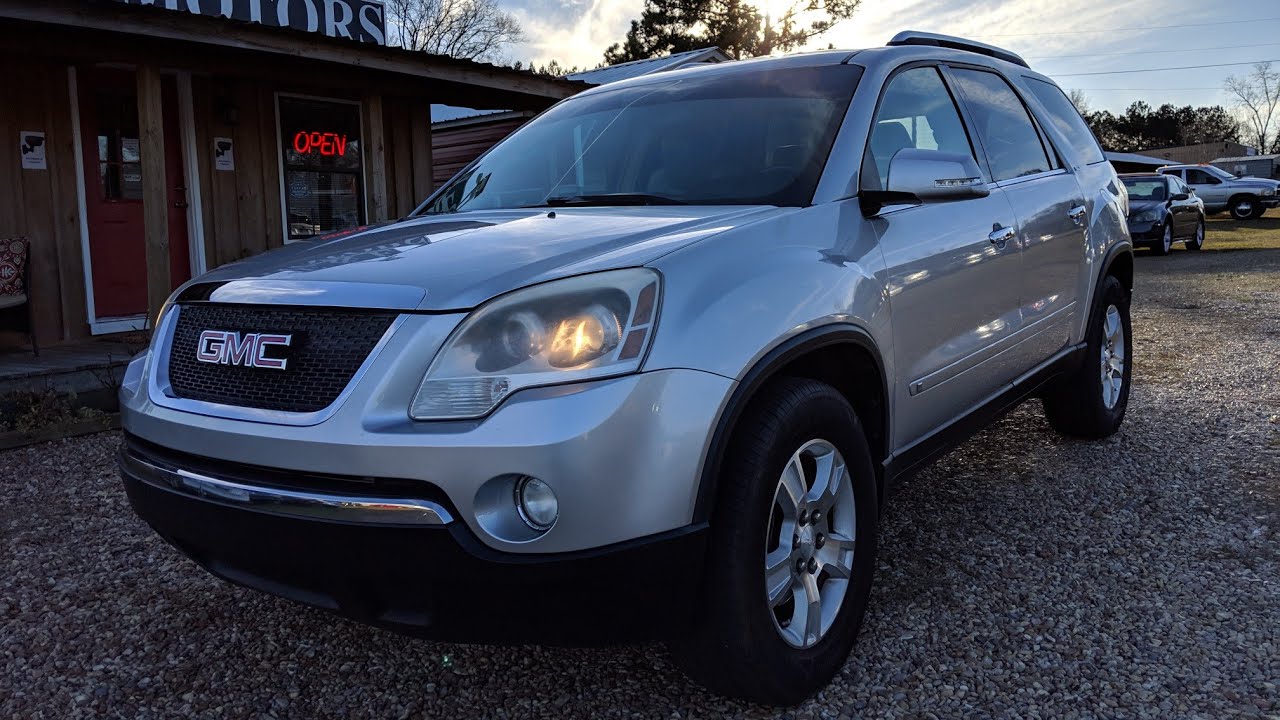 2009 GMC Acadia SLT - YouTube