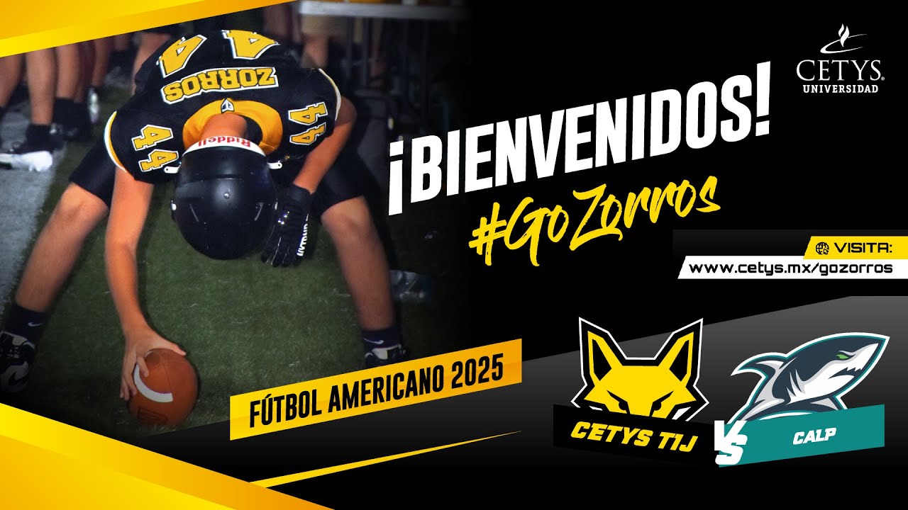 Fútbol Americano Varsity, entre CETYS TIJ y CALP - YouTube