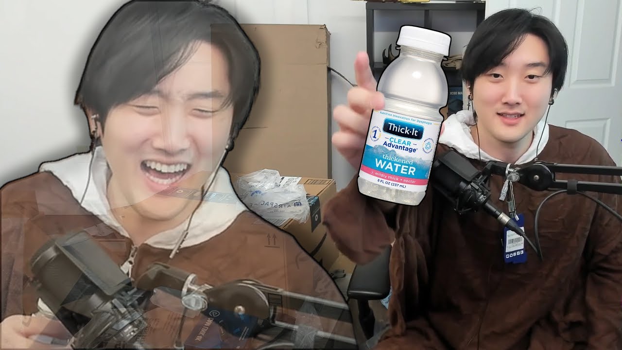 FIRST TIME TRYING THICC WATER - YouTube