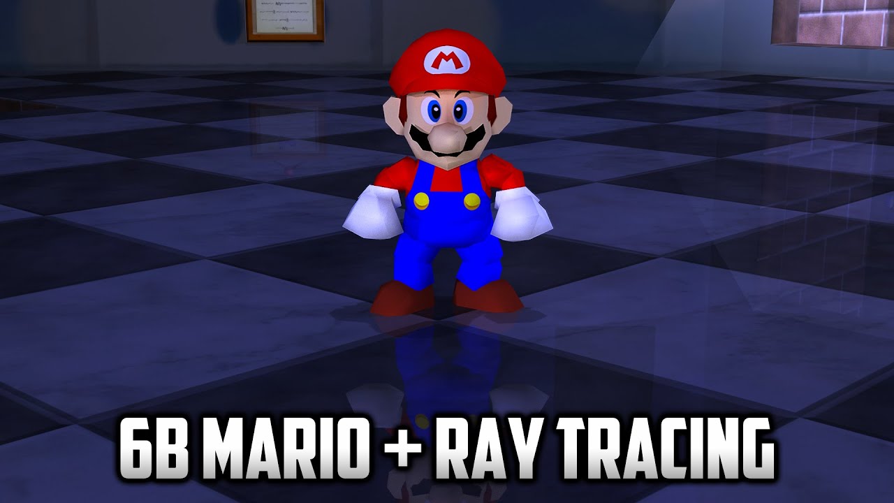 ⭐ Super Mario 64 PC Port - 6b Mario + Ray Tracing - YouTube