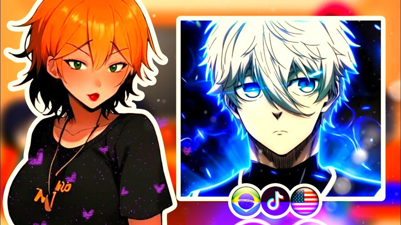 Kokujin no tenkousen♨️ (NTR) React to hiroki as Nagi Seishiro 🇧🇷🇺🇸 ...