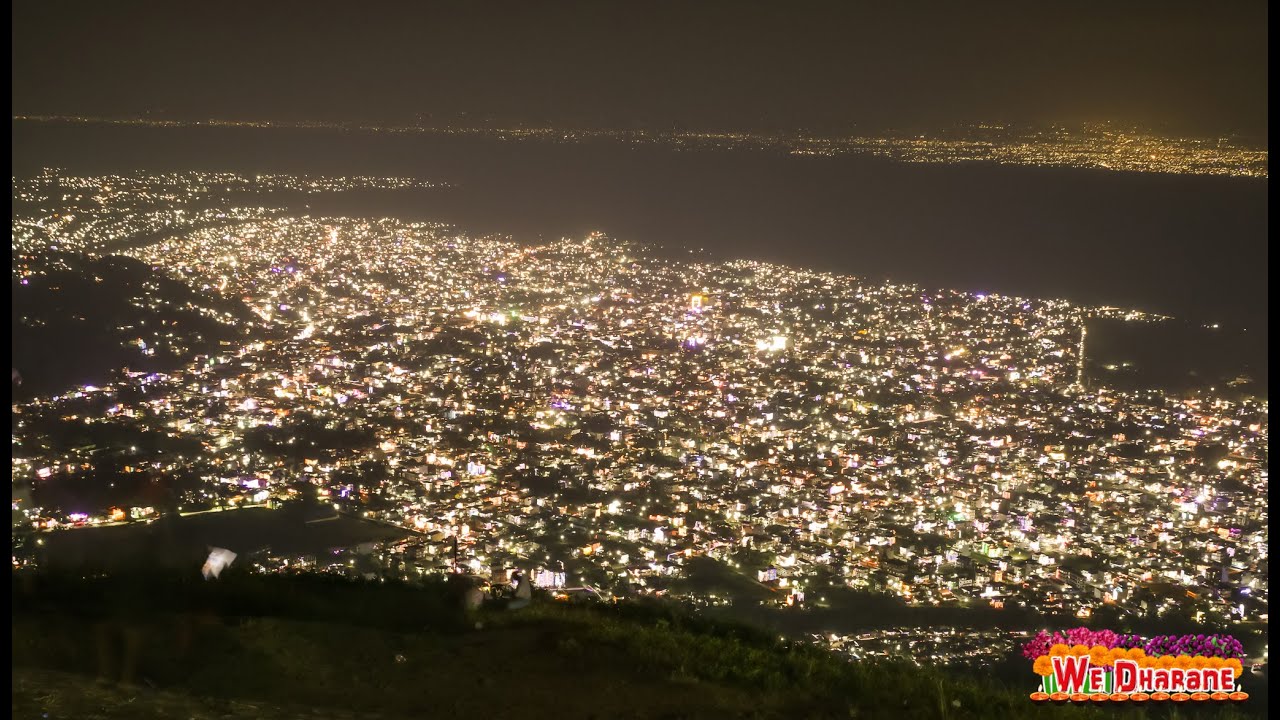Evening to Night Time Lapse of Dharan | Tihar - YouTube