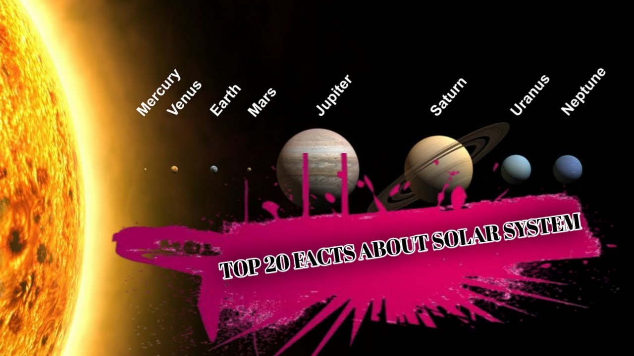 Top 20 amazing FACTS About our Solar System||B Facts||Solar system ...