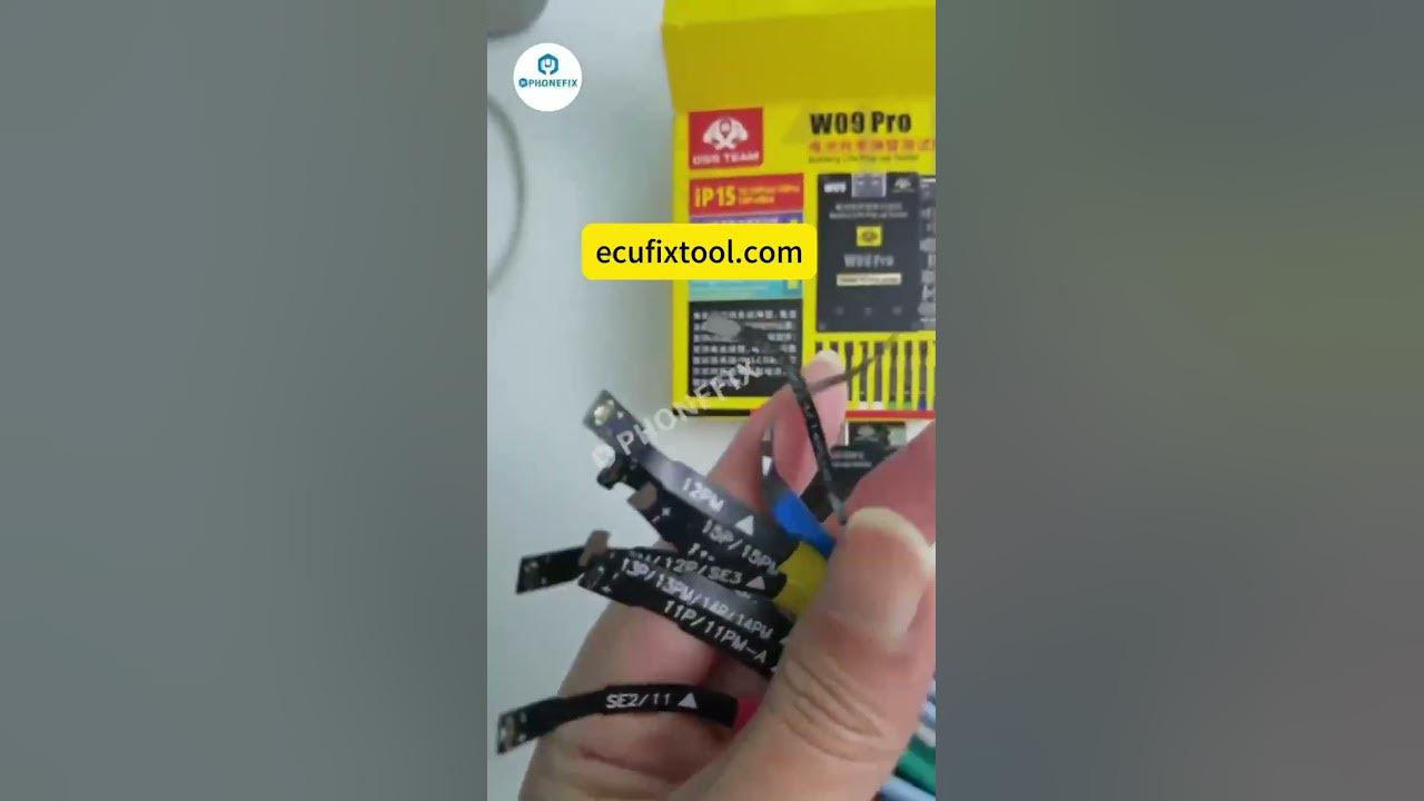 W09 Pro V3 Tester Repair Iphone Unknown Parts Pop Up Issue Caused By