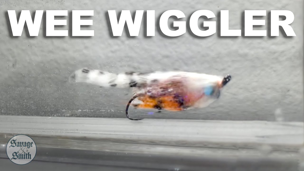 How to Tie a Wee Wiggler Trout Spey Fly - YouTube