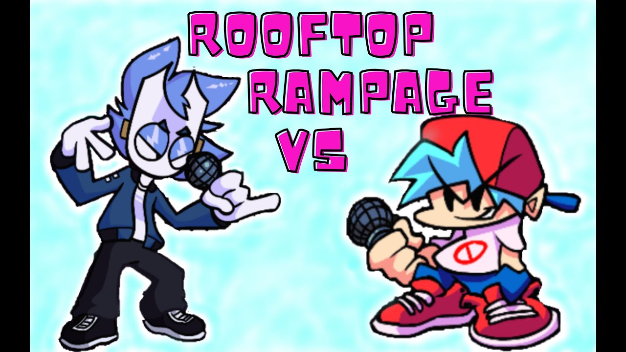 FRIDAY NIGHT FUNKIN' - ROOFTOP RAMPAGE (FNF MOD/Normal) - YouTube