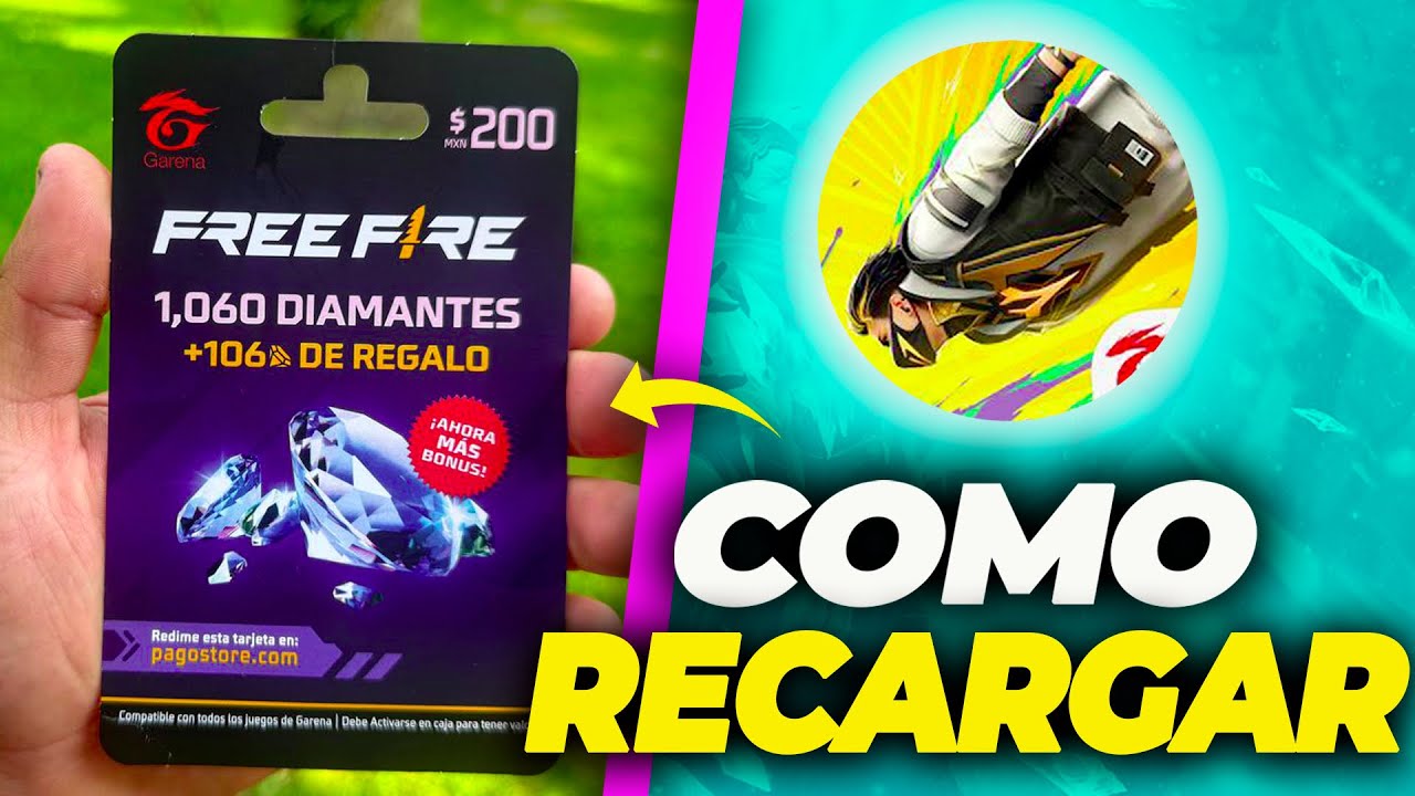 ️ COMO RECARGAR DIAMANTES CON TARJETAS DE REGALO DE FREE FIRE ️ | En ...