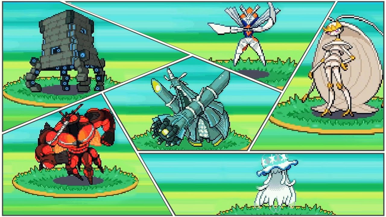 Pokemon HeartGold Generations v2.0 - All Ultra Beast Locations - YouTube