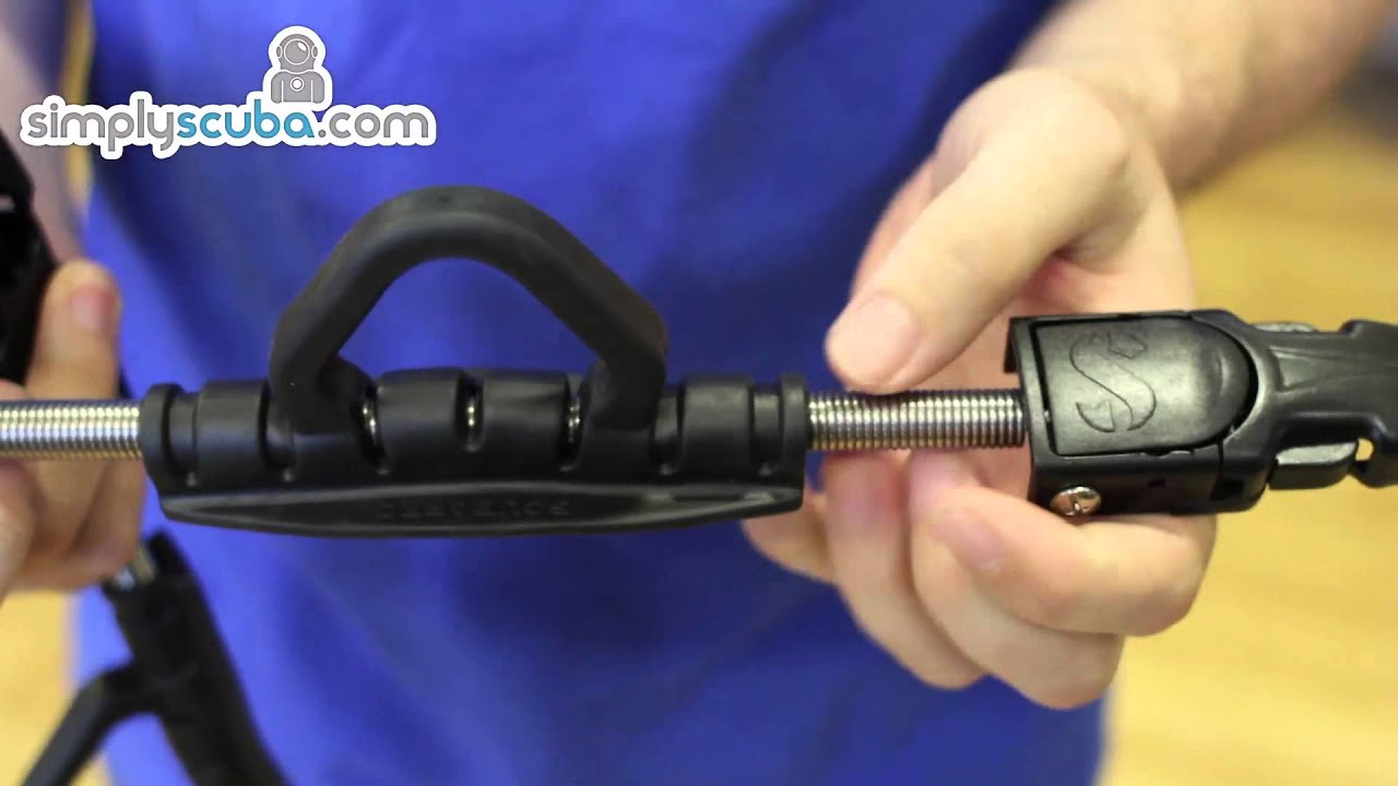 Scubapro Steel Spring Straps - YouTube