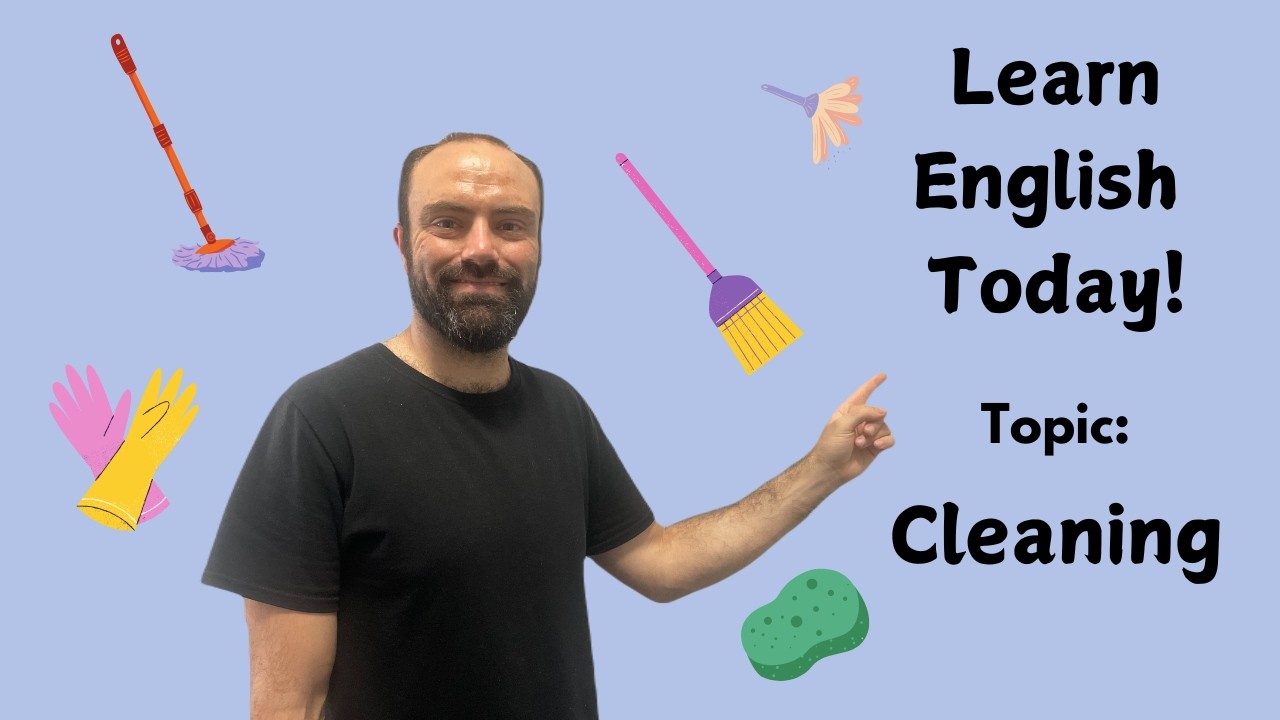 English class! 🧽 🧹 🧼Cleaning your house - YouTube
