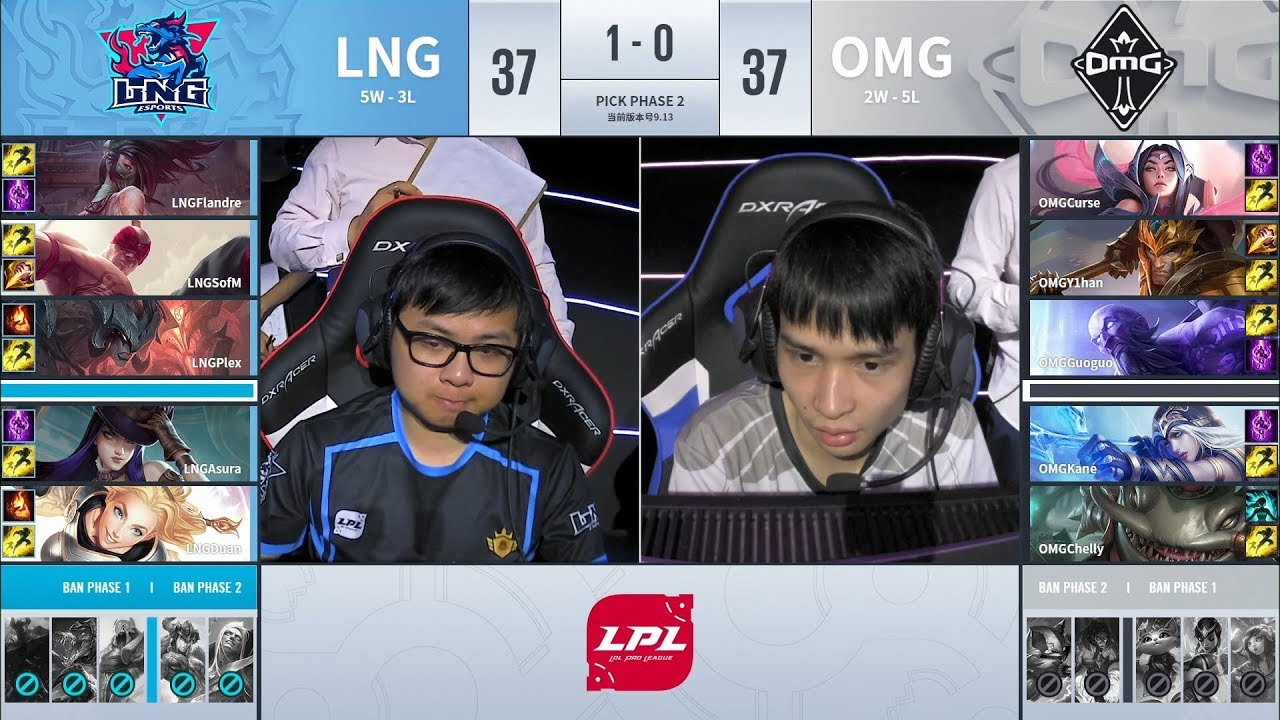 【LPL夏季賽】第7週 OMG vs LNG #2 - YouTube