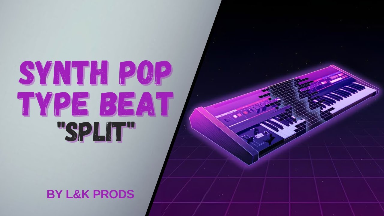 SYNTH POP BEAT - "Split" - Retro Pop Beat - YouTube