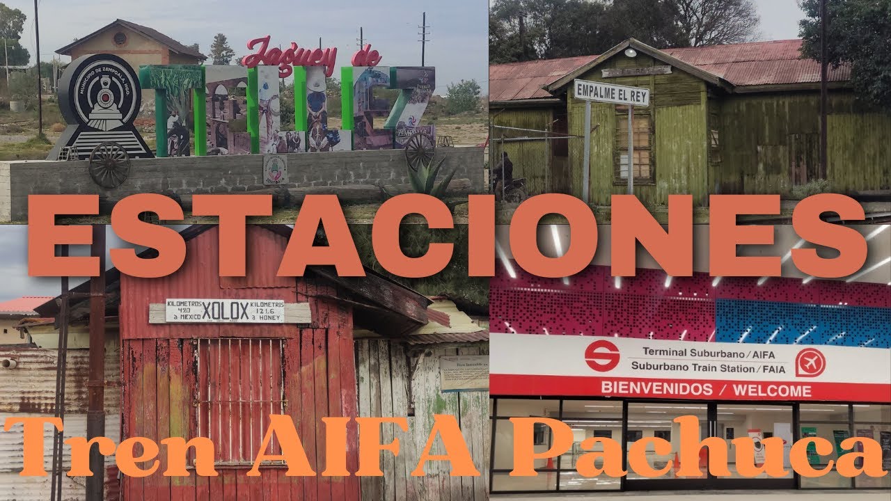Estaciones TREN AIFA-PACHUCA - YouTube
