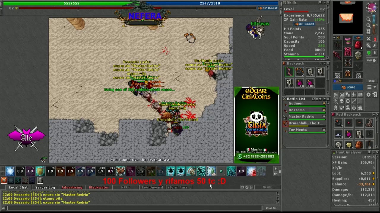 Tibia| BOSS URMAHLULLU | WINTERA - YouTube