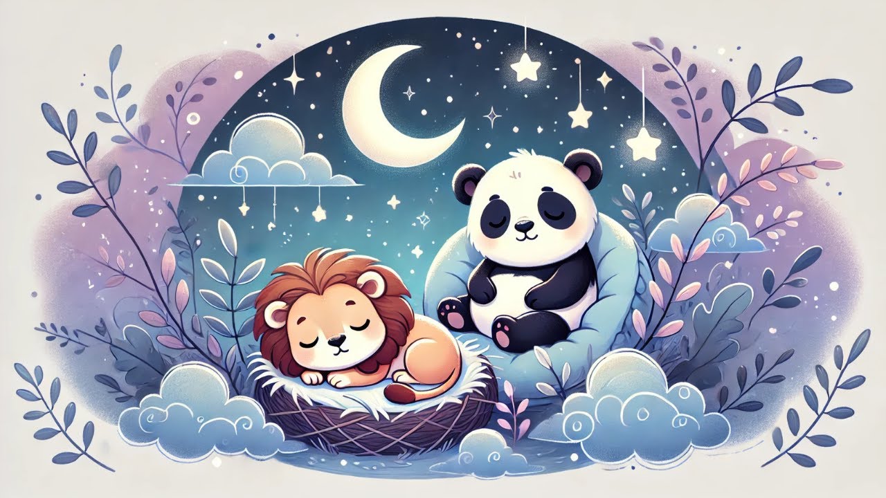 🎵 Angel’s Lullabies | Panda & Mouse Dreams | Relaxing Bedtime Music for ...