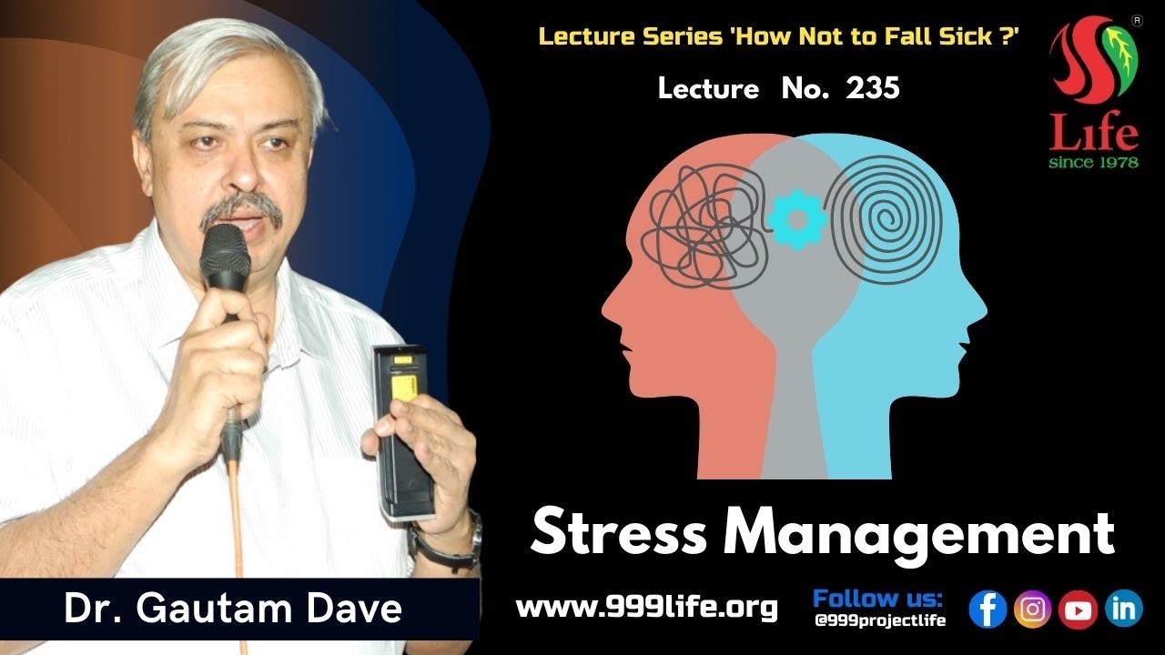 Stress Management by Dr Gautam Dave - YouTube