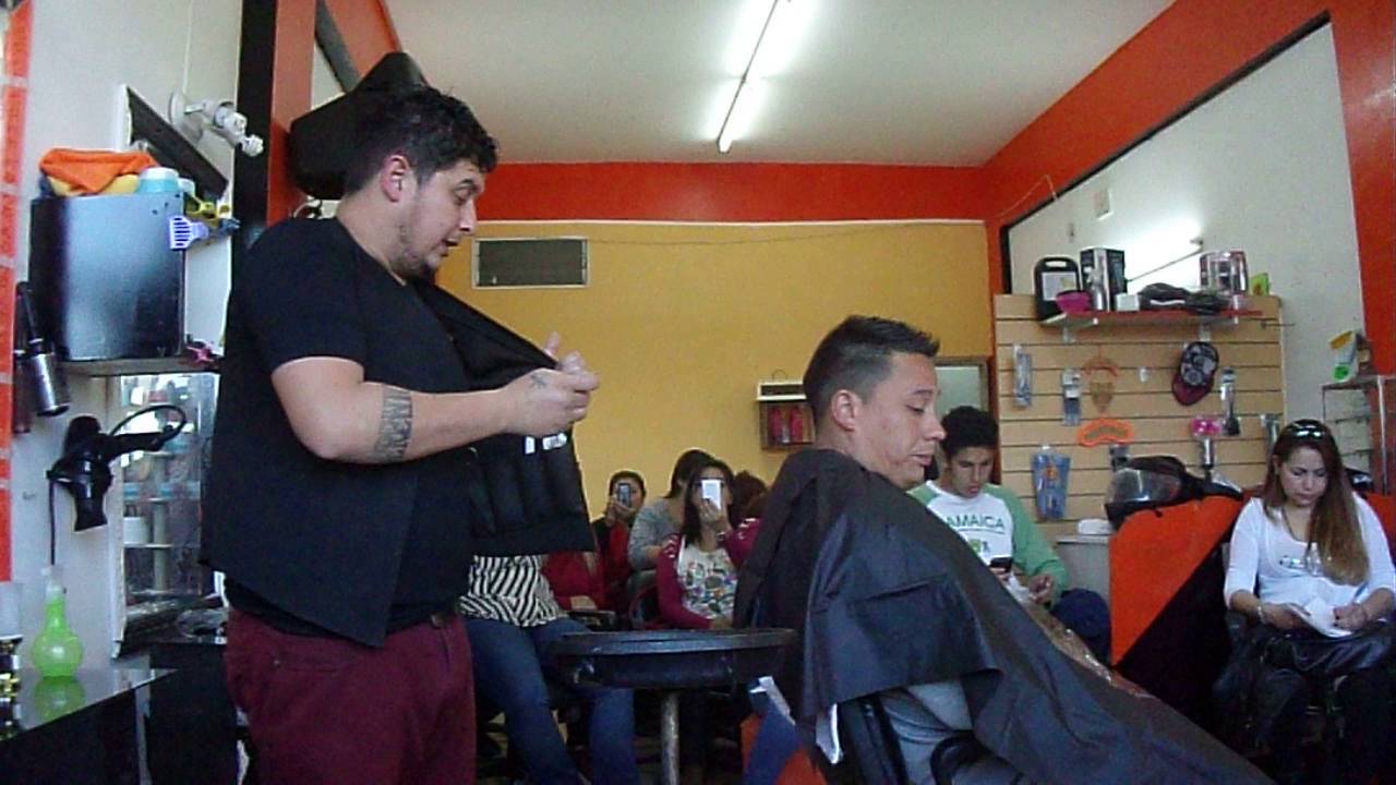 curso pelu corte sombreado masculino 3 - YouTube