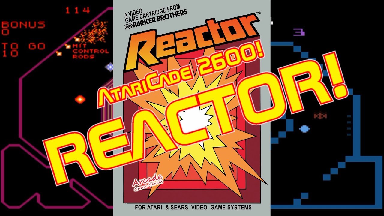AtariCade 2600! Reactor! - YouTube