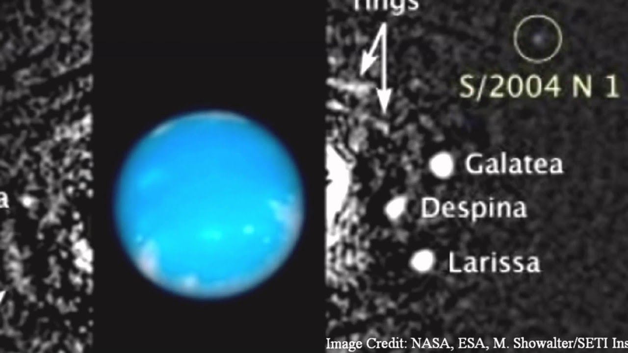 NASA - New Neptune's Moon Triton Is Seen i_ Detail NASA showing the ...