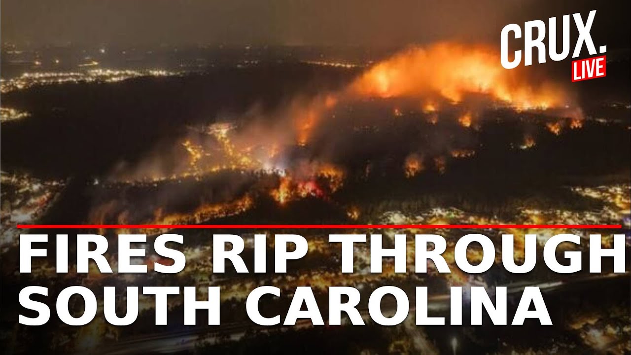 South Carolina Fire LIVE | State Of Emergency Declared As Wildfires ...