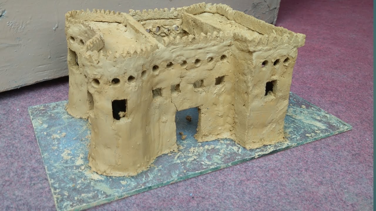 How to make a little mud Castles out of Mud || mud 🏰Castle . - YouTube