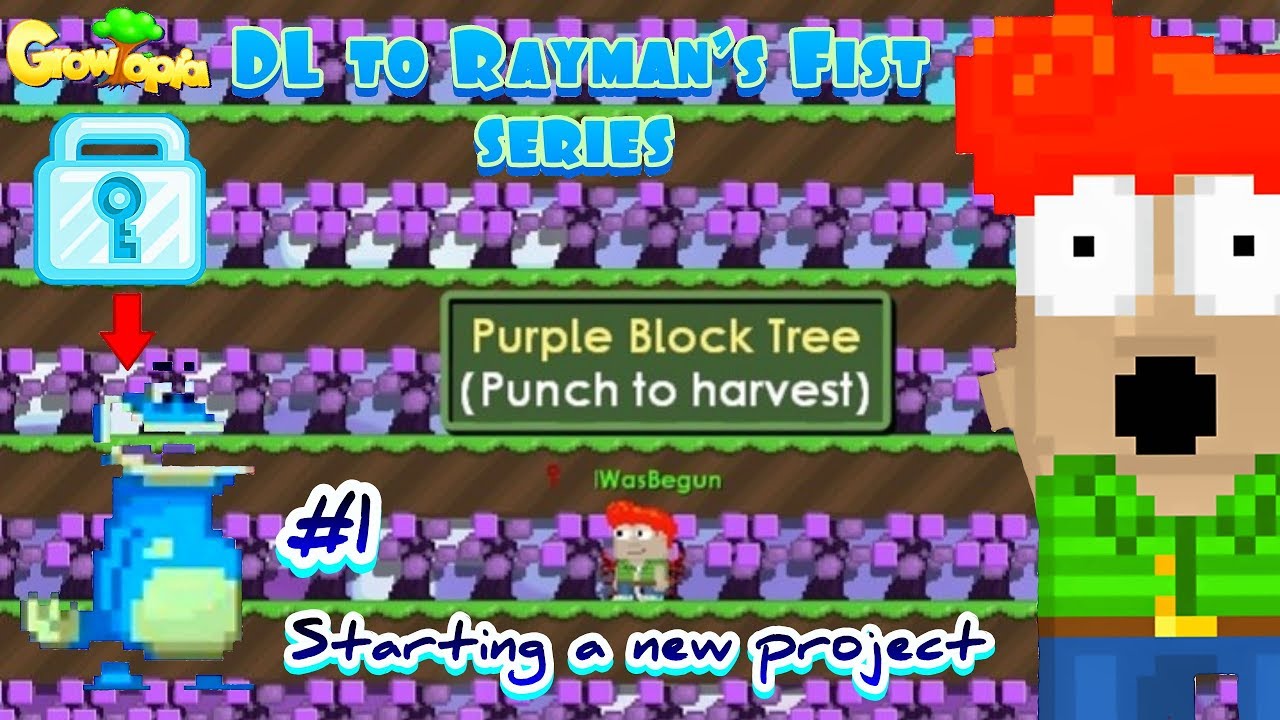 #1 Starting a new project and Buying a new world | DL to Rayman's Fist ...