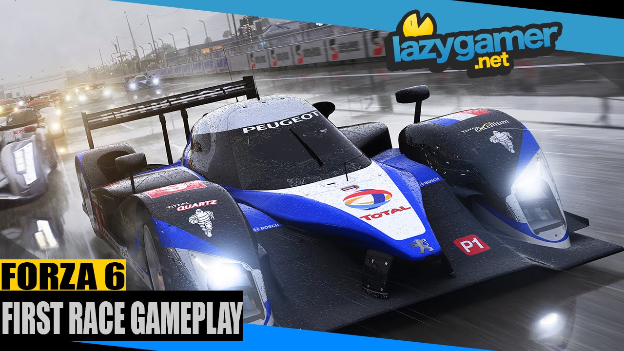 Forza 6 - First Race Gameplay - YouTube